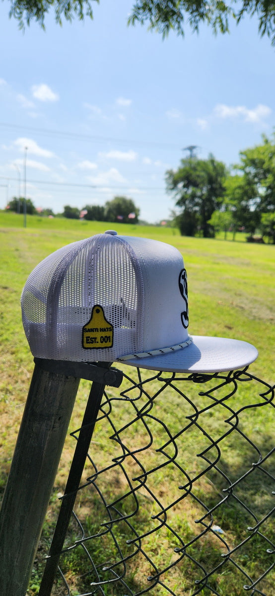 Santi Hats - White/ White – W Western Texas