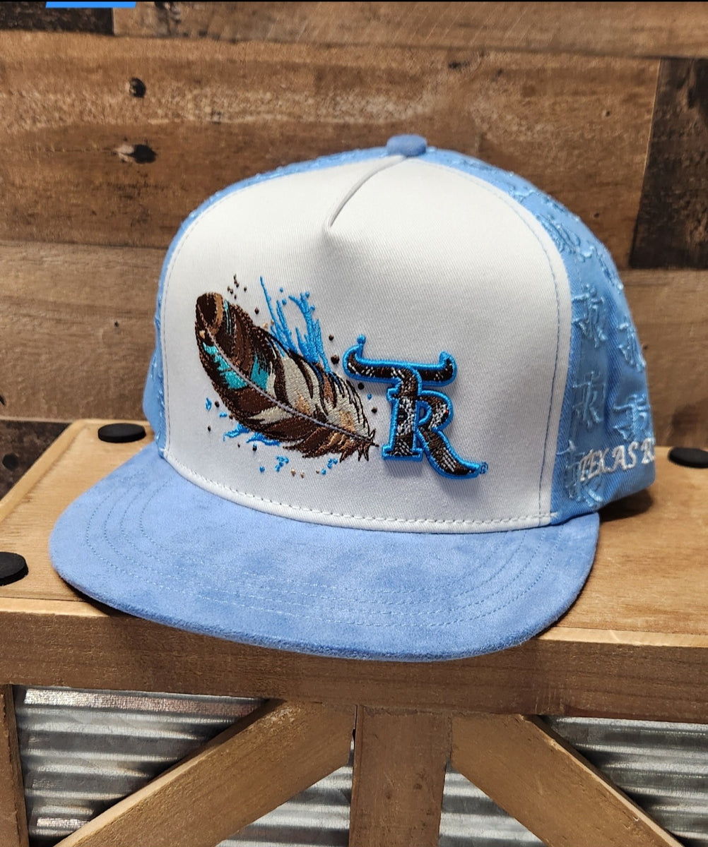 Pincer Sky Cap-Blue/White/Blue – W Western Texas